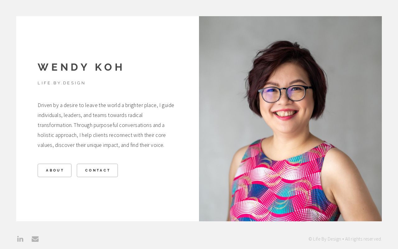 Life By Design | Coach Wendy